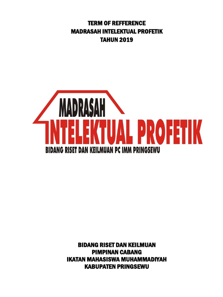 Tor Madrasah Intelektual Profetik 2019 | PDF