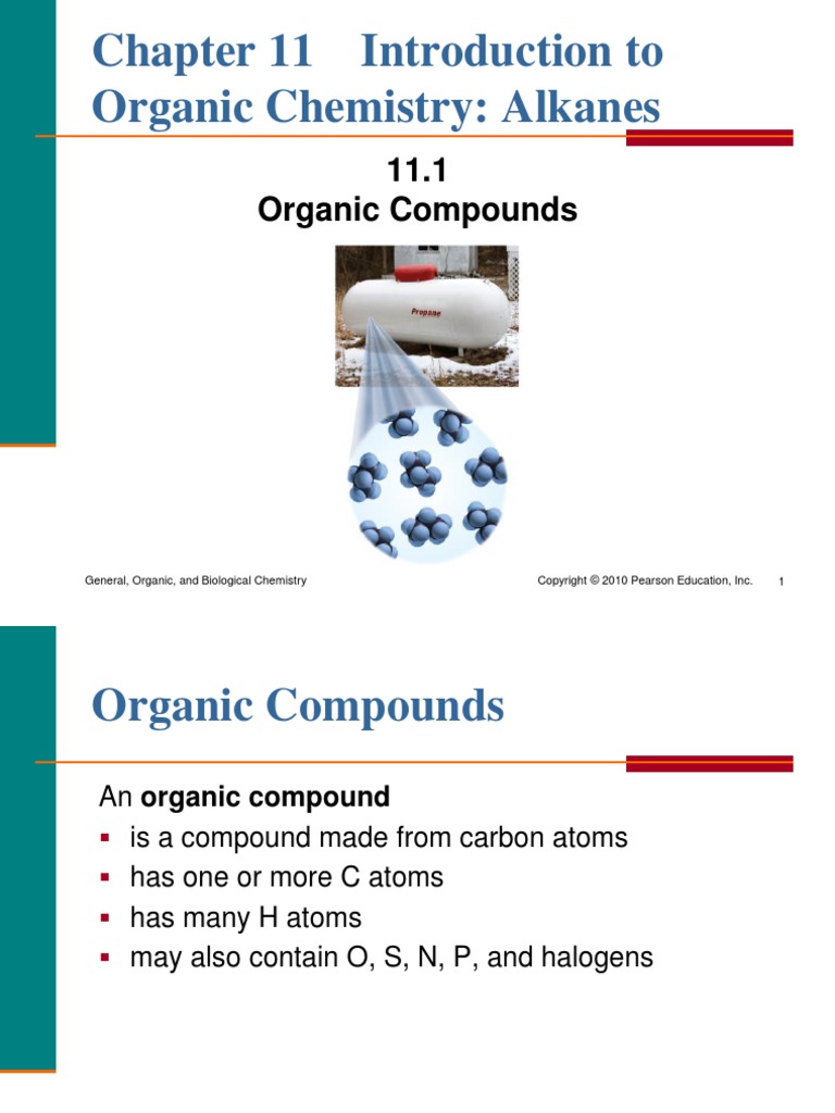 Chapter 11 Introduction To Organic Chemistry: Alkanes | PDF | Covalent ...