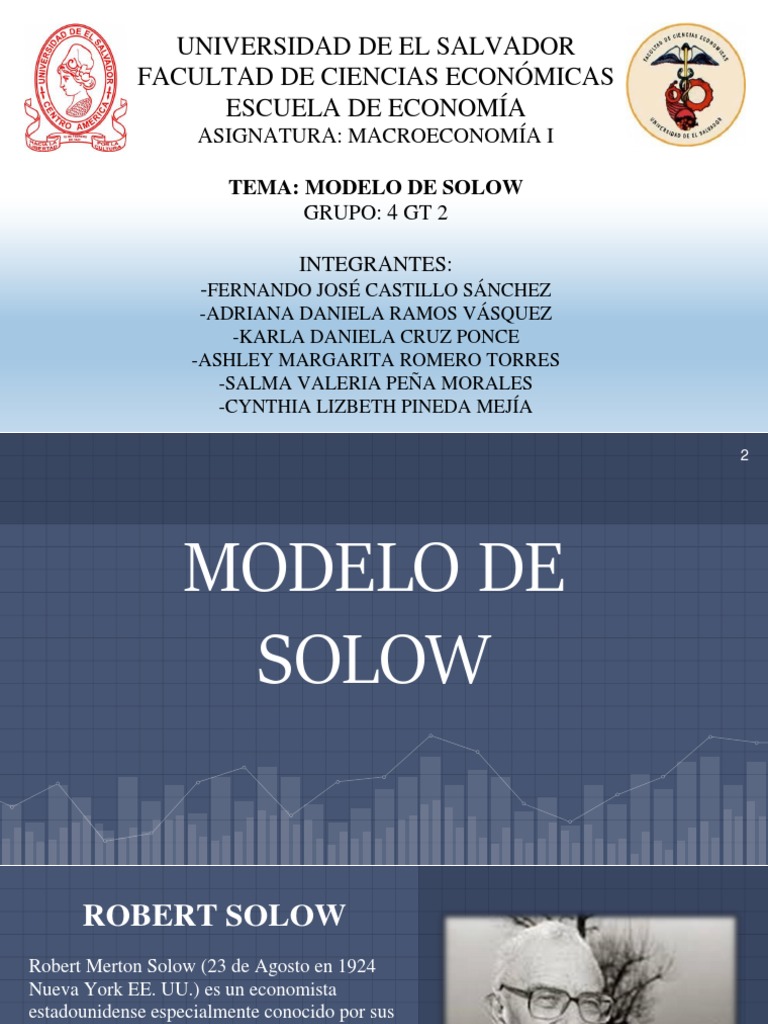 Modelo de Solow | PDF | Crecimiento económico | Macroeconómica