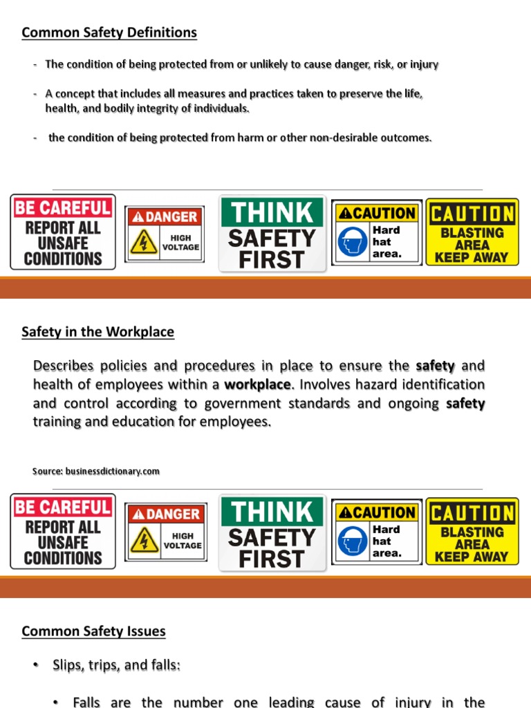 Safety in The Workplace | PDF | Occupational Safety And Health | Safety