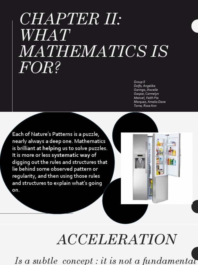 Chapter II: What Is Mathematics For? | Download Free PDF | Calculus ...
