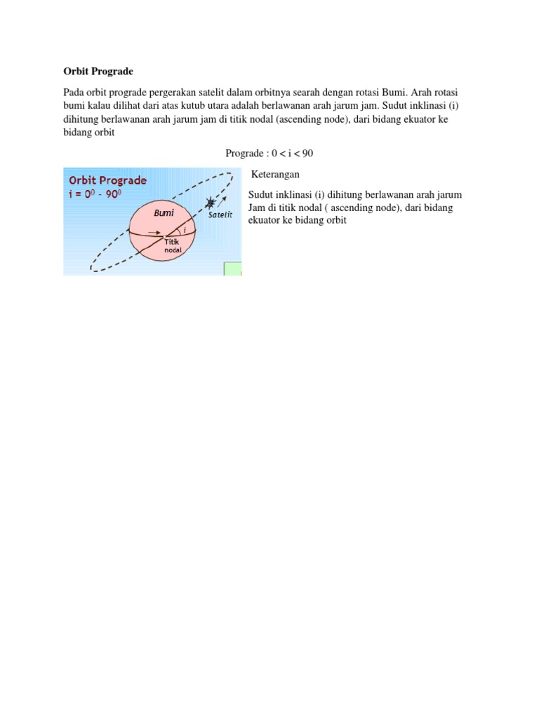 Orbit Prograde | PDF