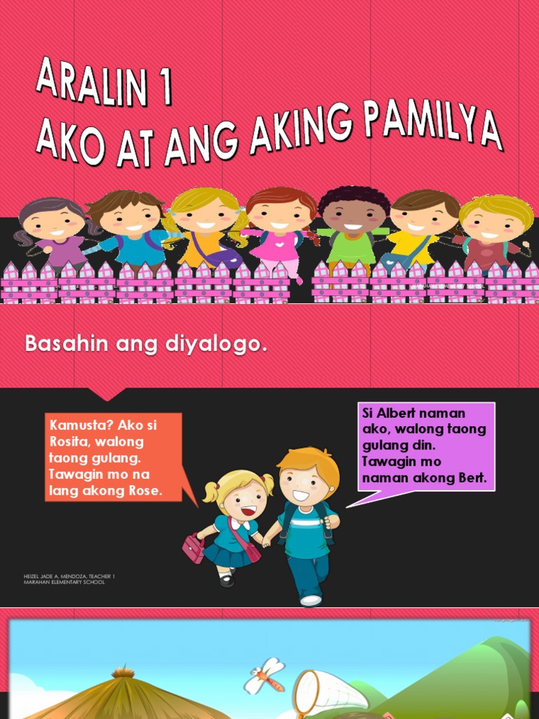 Ako at Ang Aking Pamilya | PDF