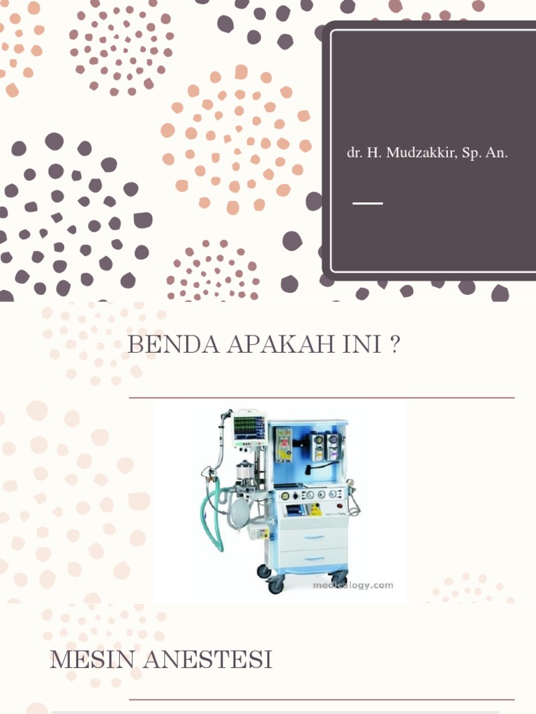 Mesin Anestesi | PDF