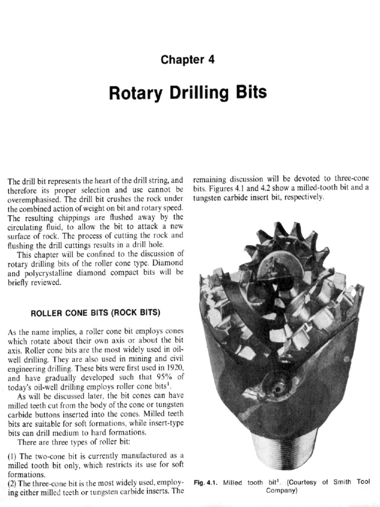 Rotary Drilling Bits | PDF