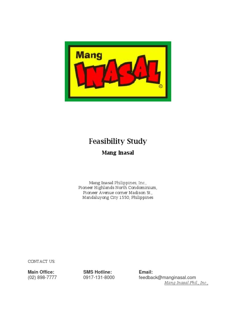 Feasibility Study | PDF