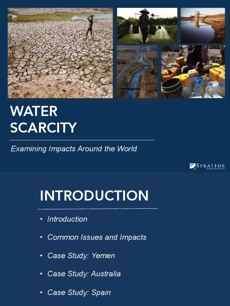 Water Scarcity | PDF | Water Resources | Water Scarcity