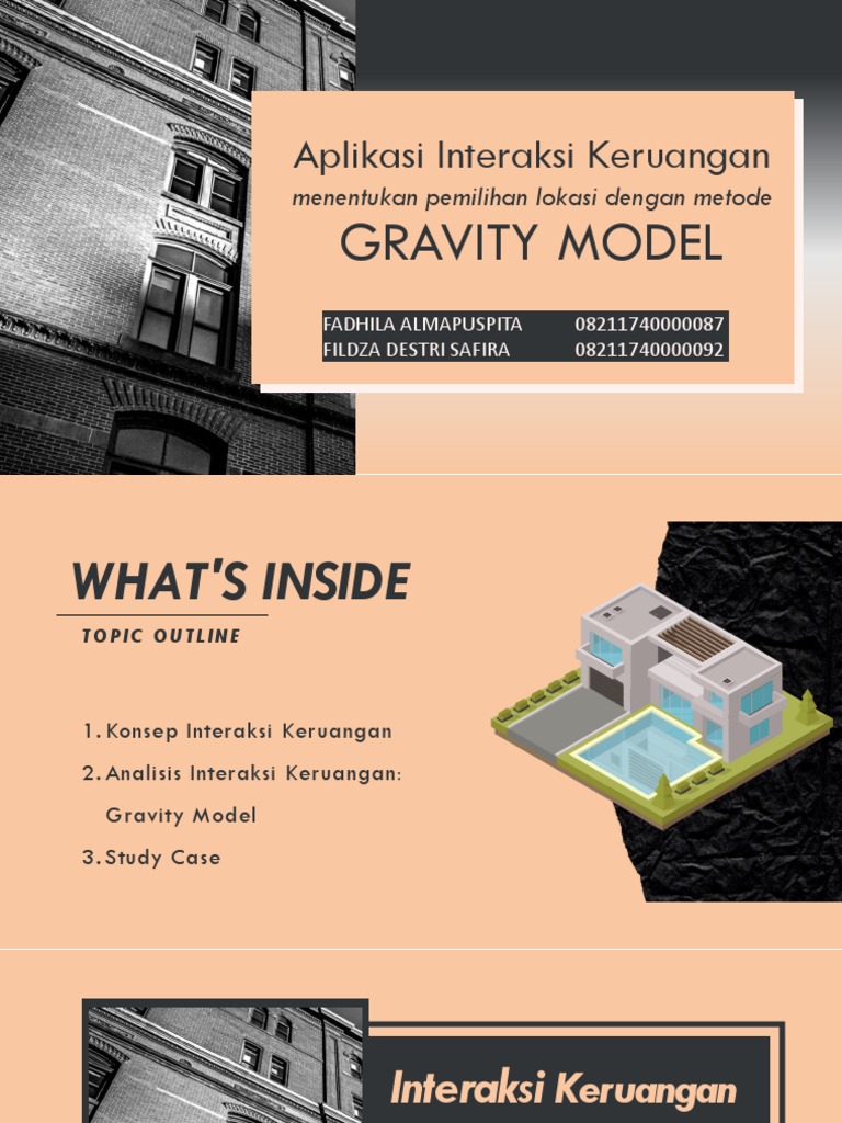 Gravity Model | PDF