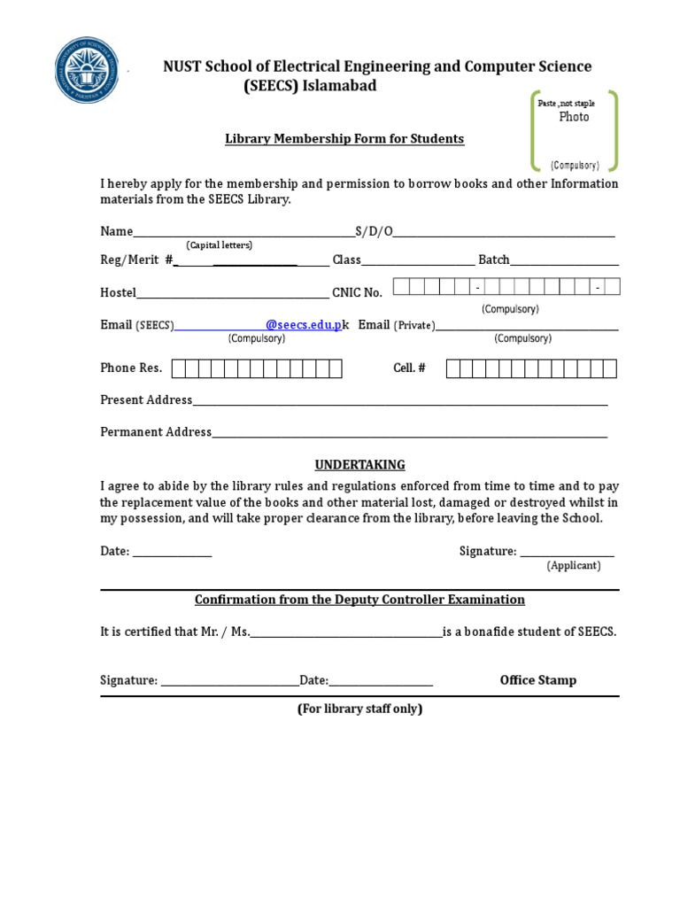 NUST School of Electrical Engineering and Computer Science (SEECS ...