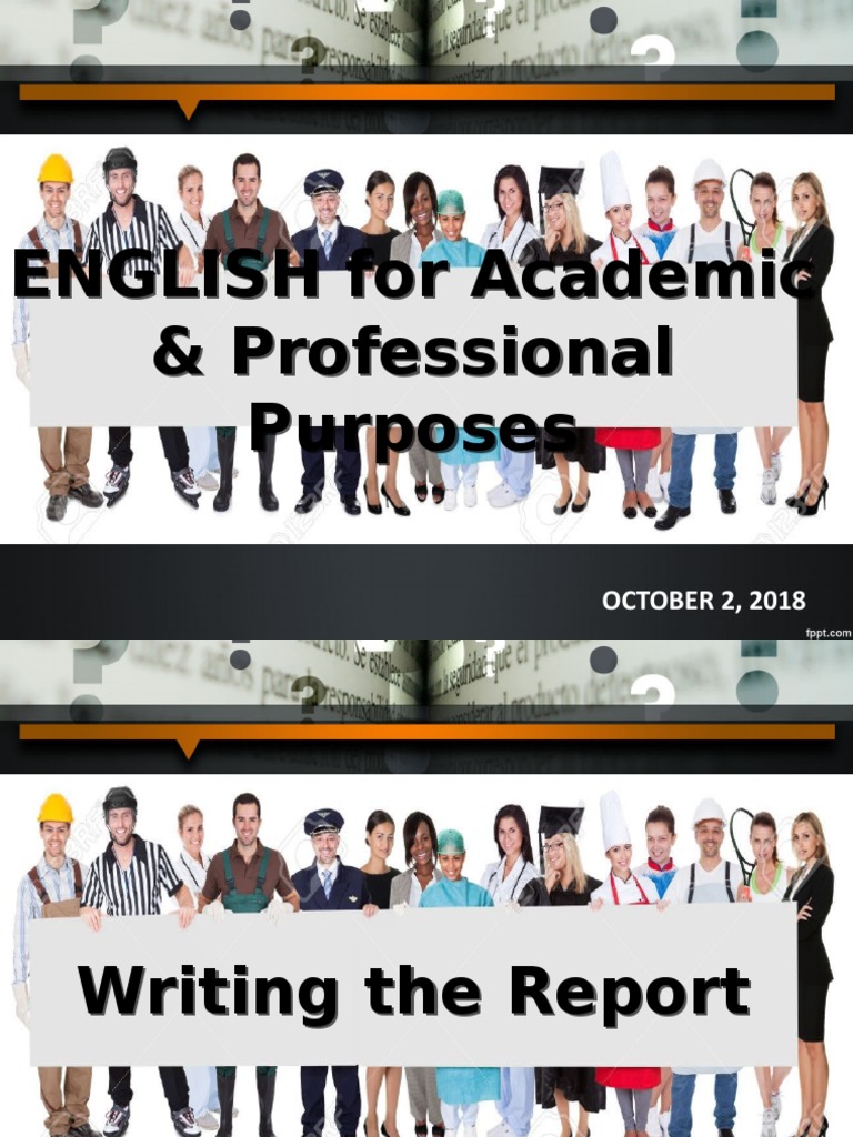 ENGLISH For Academic & Professional Purposes ENGLISH For Academic ...