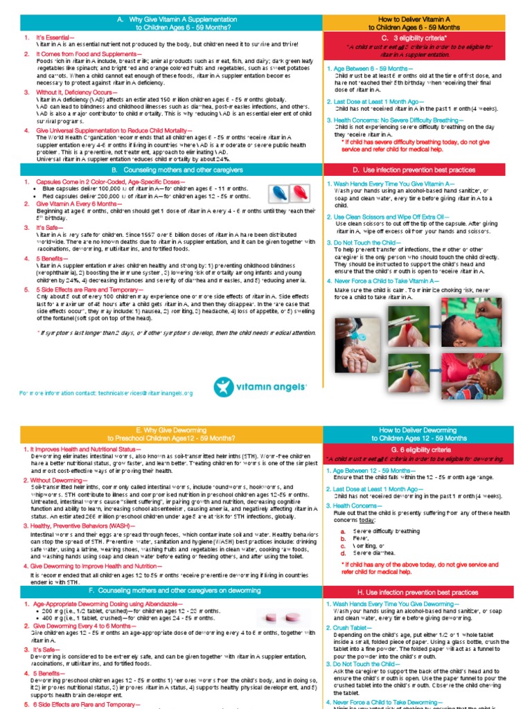 VAS+D Fact Sheets - Intl - 2015 07-2 v8 | PDF | Food And Drink ...