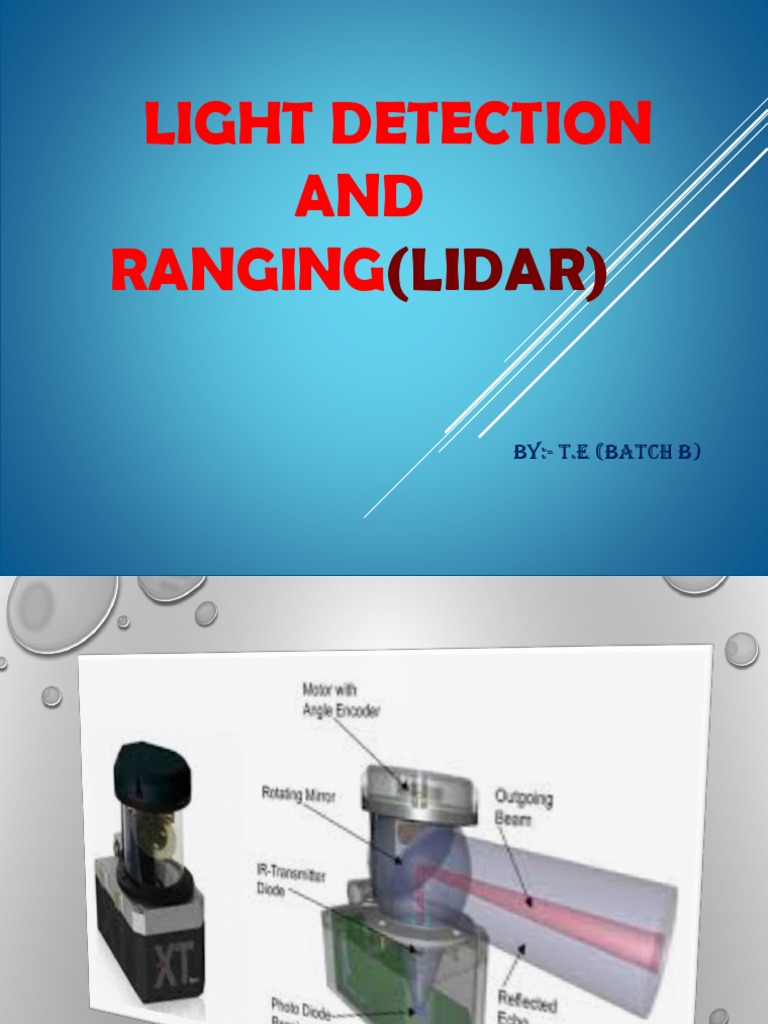Light Detection AND Ranging: (Lidar) | PDF | Lidar | Electromagnetic ...