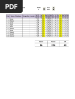 Students Marksheet Sample Data | PDF
