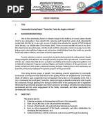 Accomplishment Report in Tree Planting | PDF