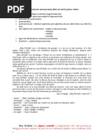 CARACTERIZAREA PERSONAJULUI Schema de Completat COMPUNERE - 2023 | PDF