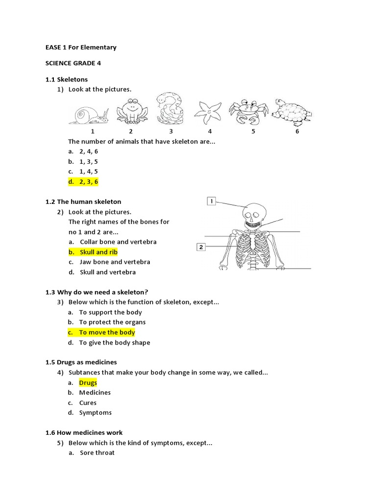 EASE Science Cambride Grade 4 | PDF