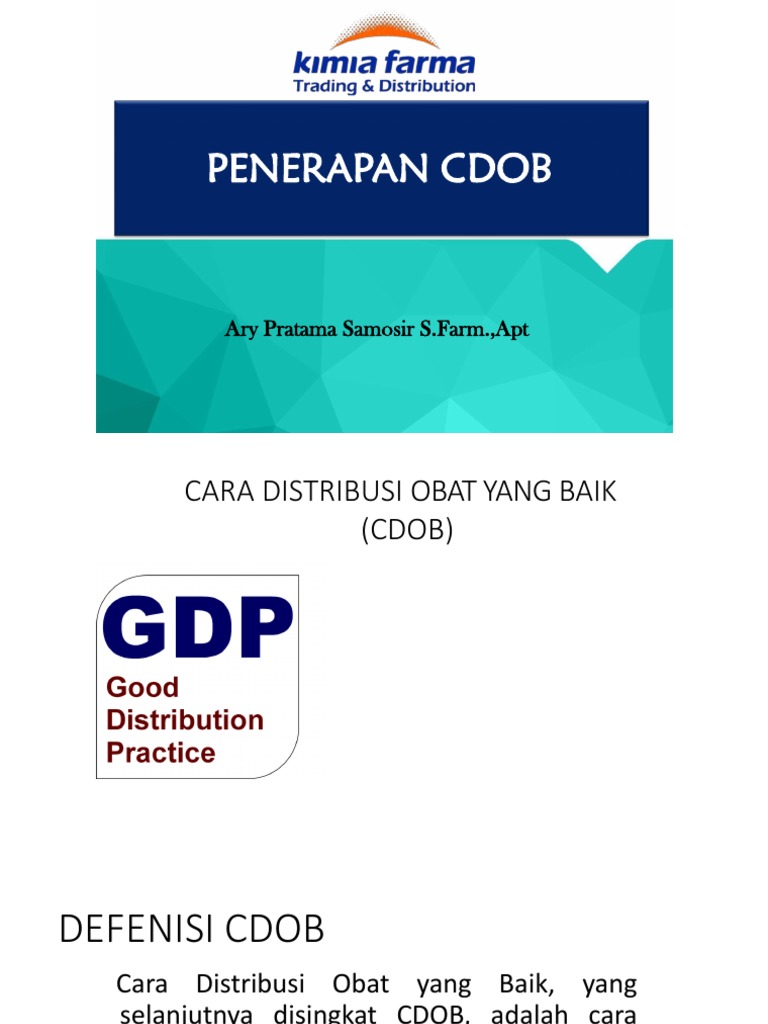 Penerapan Cdob | PDF | Sains & Matematika