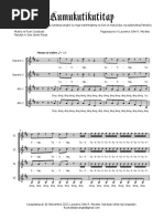 Chua-Ay (Sheet Music) | PDF | Entertainment (General) | Leisure