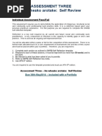 Self Reflection on SWRB Competencies | PDF | Competence (Human ...