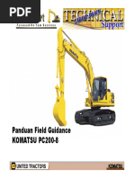 Spesifikasi Excavator Komatsu PC200-10 | PDF