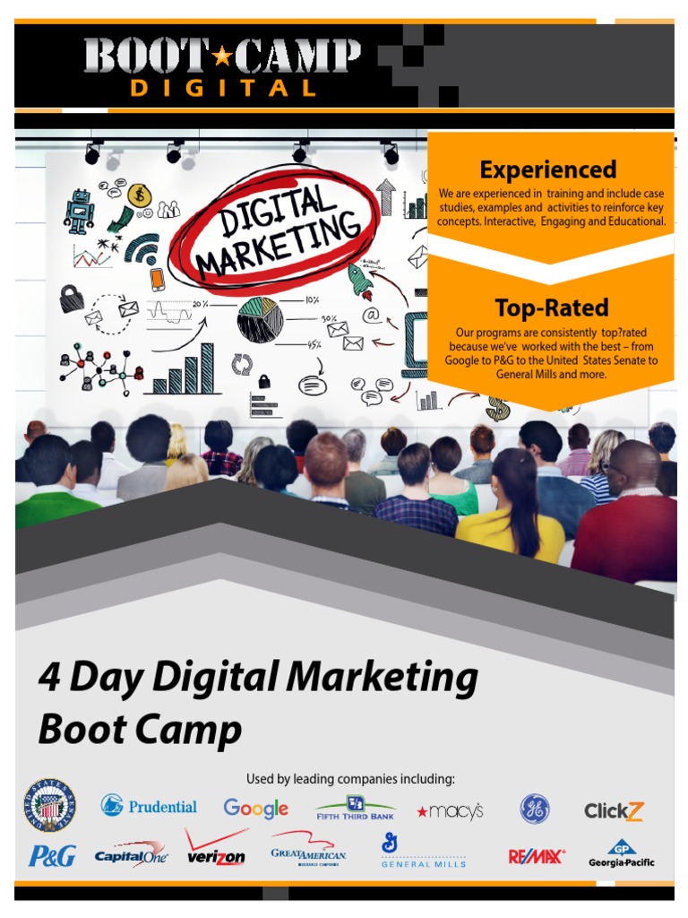 4 Day Digital Marketing Boot Camp: Experienced | PDF | Digital ...