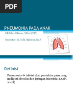 Tatalaksana Pneumonia Anak IDAI | PDF