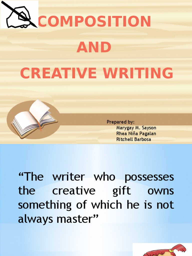 Composition and Creative Writing Report | PDF | Career & Growth | Self ...