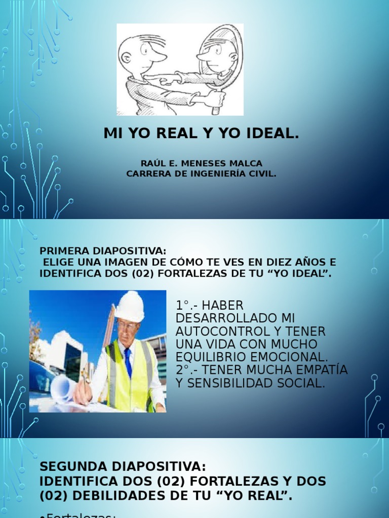 Mi Yo Ideal y Mi Yo Real | PDF