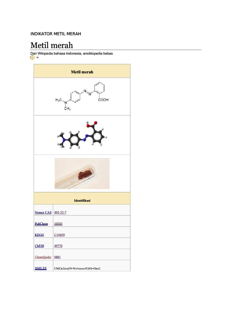 Edoc - Pub Indikator Metil Merah | PDF