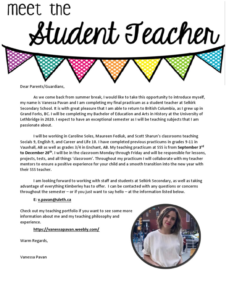 Letter To Parents | PDF | Career & Growth | Language Arts & Discipline