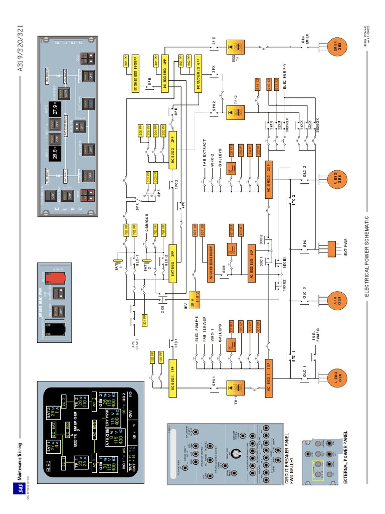 A320 Electrical System Overview | PDF | Manufactured Goods | Aviation