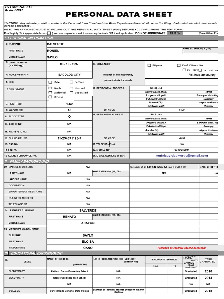 PDS Form | PDF | Crime & Violence | Crime Thriller