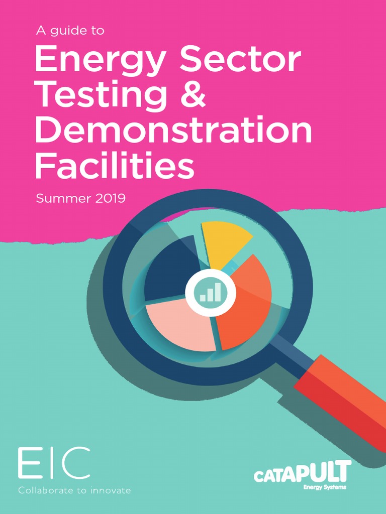 Energy Sector Testing & Demonstration Facilities - 2019 | PDF ...