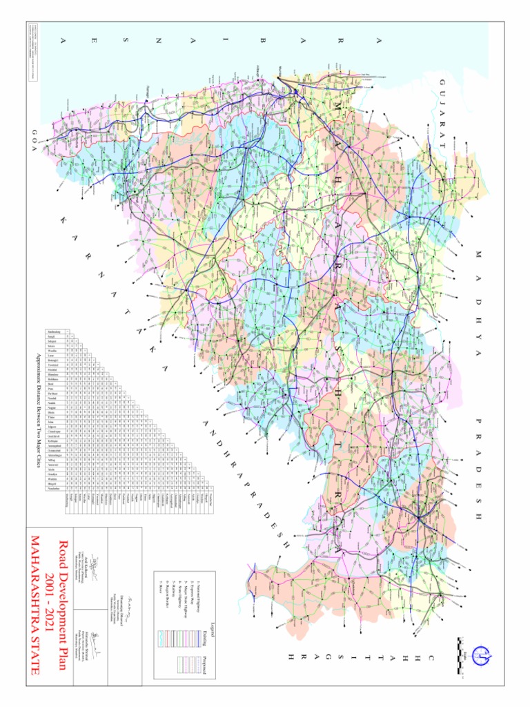 Maharashtra Map | PDF