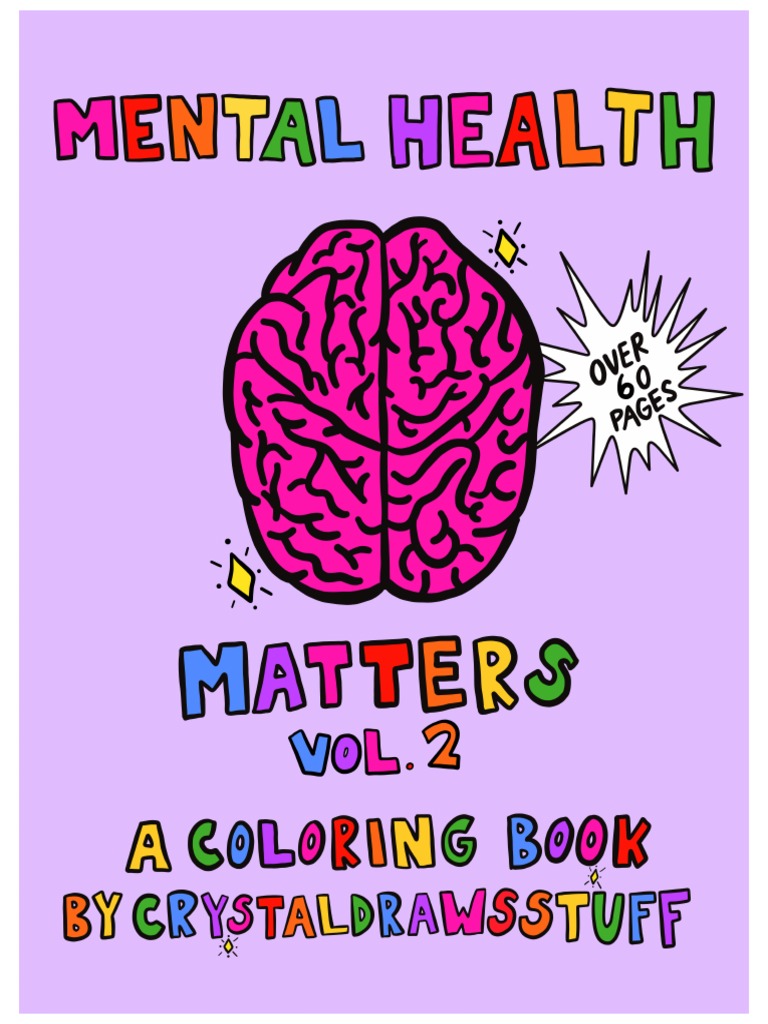 Mental Health Matters - Coloring Book (Vol. 2)