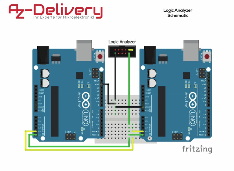Logic Analyzer Schematic AZ-DELIVERY | PDF