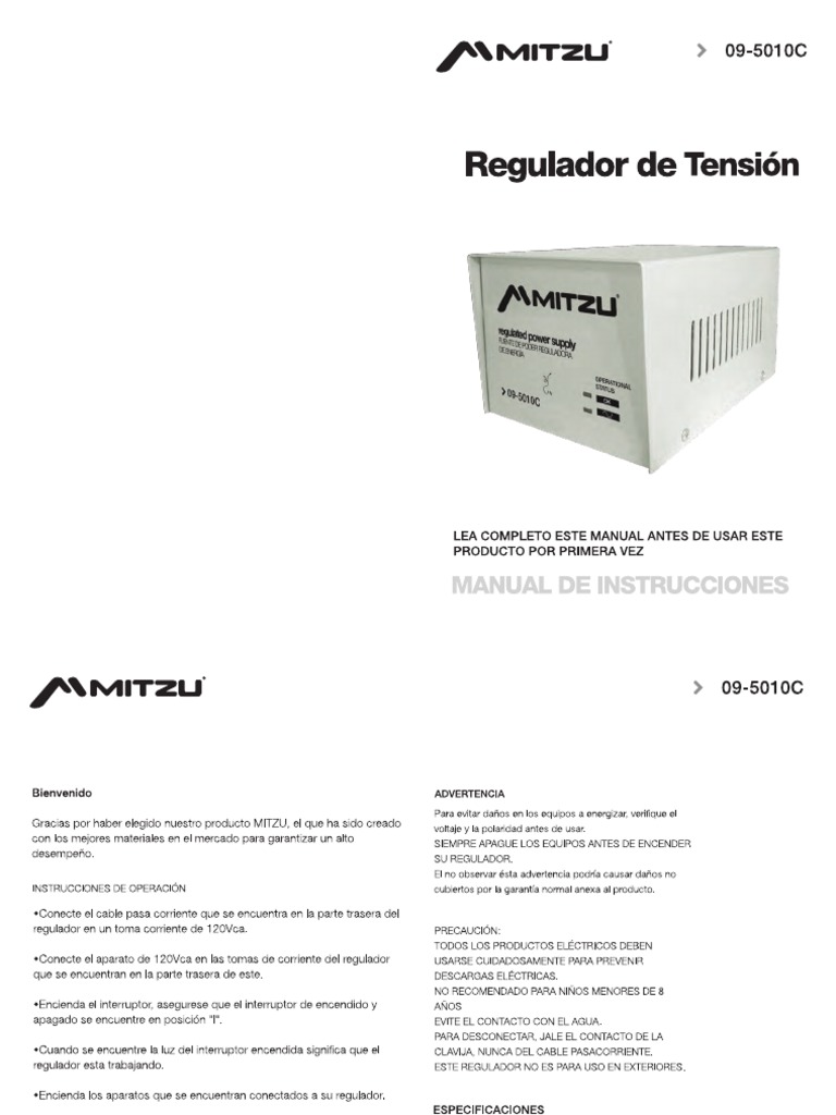 09-5010c Manual PDF | PDF