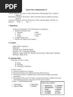 Grade 10 Melcs Enhanced Mathematics | PDF | Polynomial | Zero Of A Function