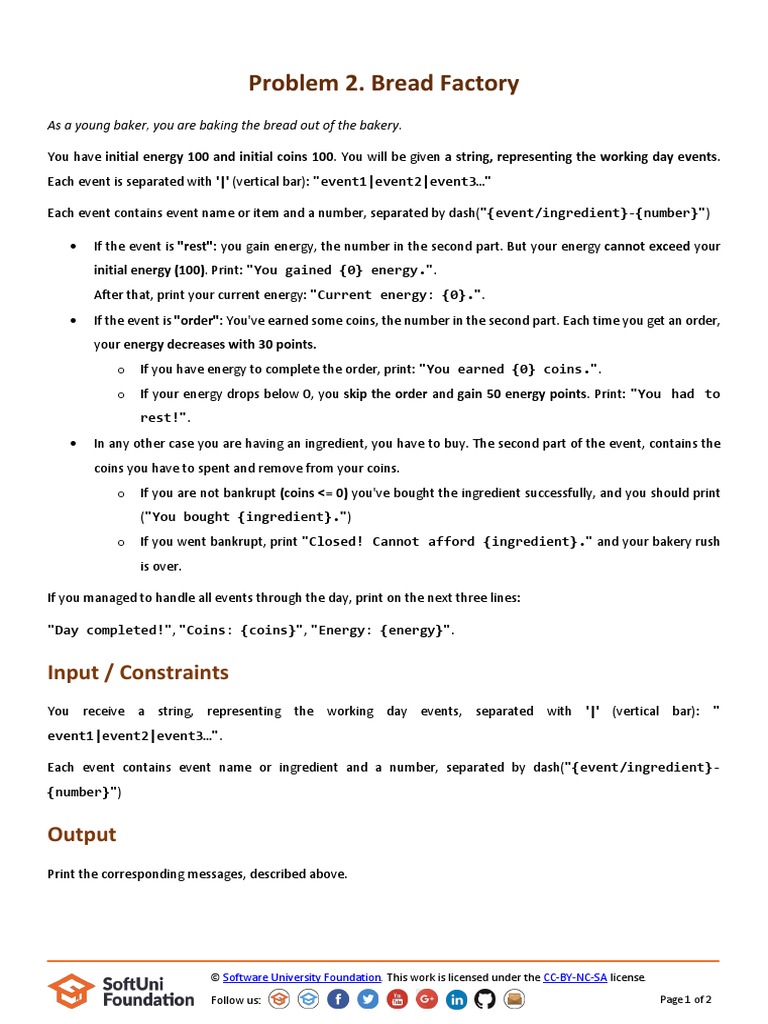 Bread Factory - Description | PDF | Bakery | Staple Foods