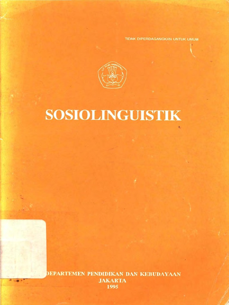 Sosiolinguistik | PDF
