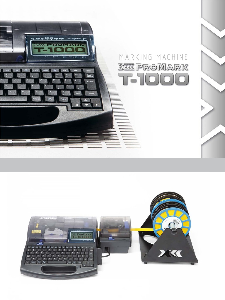 Catalog Promark T 1000 en | PDF | Computer Keyboard | Printer (Computing)