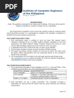 CodeChum National Programming Challenge Mechanics | PDF | Control Flow ...
