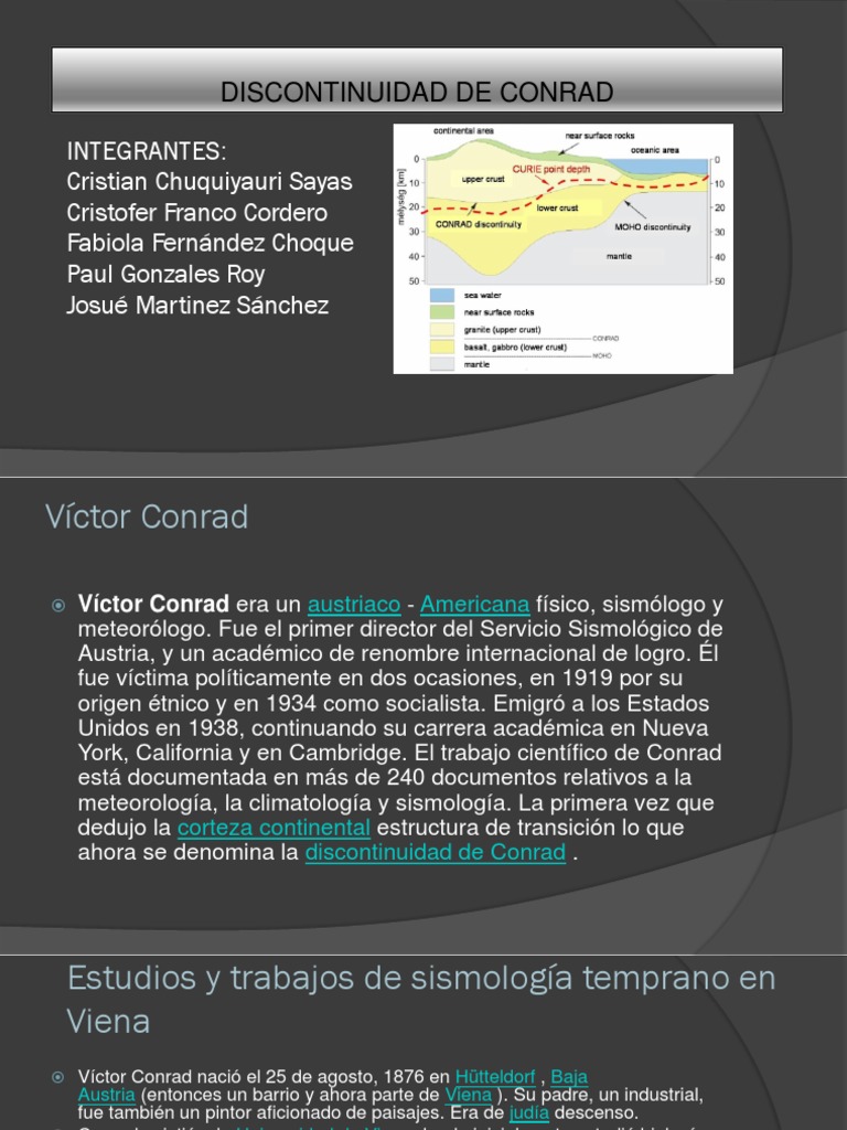 Discontinuidad de Conrad | Austria | Temblores | Prueba gratuita de 30 ...