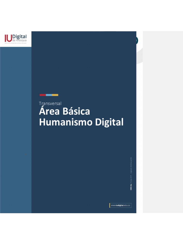 Humanismo Digital | PDF | Sociedad | Conocimiento