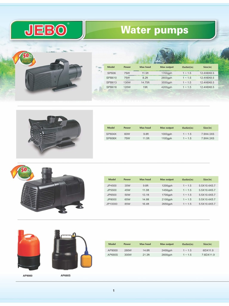 Jebo Catalog PDF | PDF