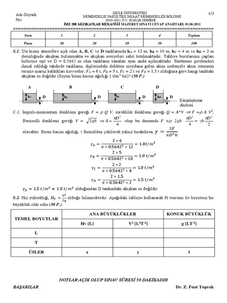 Maz Exam 10 - 11 (Solution) | PDF