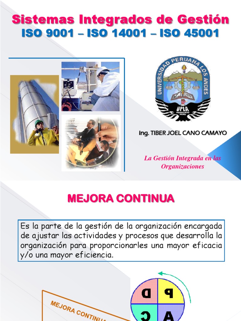 Clase 13 Sistema De Gestion Integral Pdf Calidad Comercial