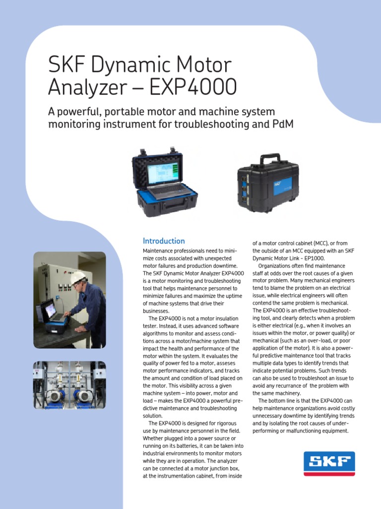 EXP4000 Brochure | PDF | Electric Motor | Electrical Engineering