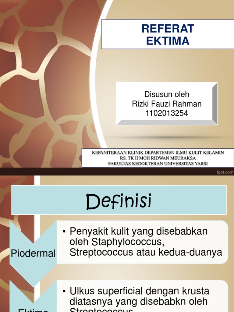 Referat Ektima Rizki Fauzi | PDF