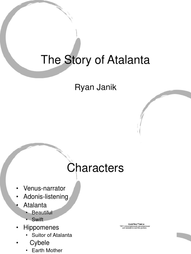 The Story of Atalanta: Ryan Janik | PDF | European Mythology | Greek ...